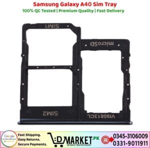 Samsung Galaxy A40 Sim Tray Price In Pakistan | DMarket.Pk