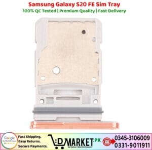 Samsung Galaxy S20 FE Sim Tray | Original | 2026 Exclusive