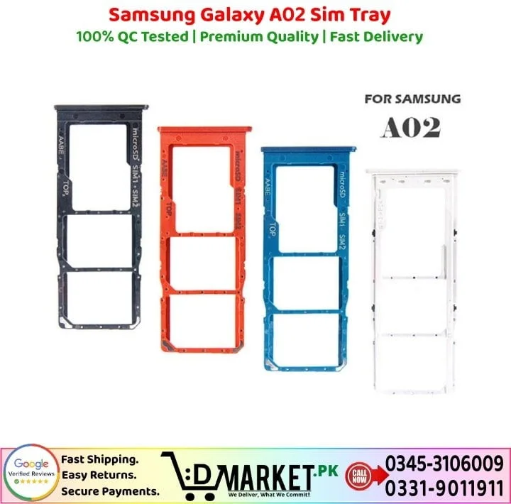 Samsung Galaxy A02 Sim Tray Price In Pakistan | DMarket.Pk