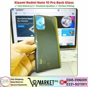 Xiaomi Redmi Note 10 Pro Back Glass Cover Replacement | 2026 Exclusive!!