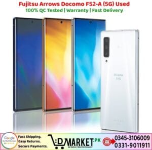 Fujitsu Arrows Docomo F52-A 5G | 8GB-128GB | 2025 Exclusive!!