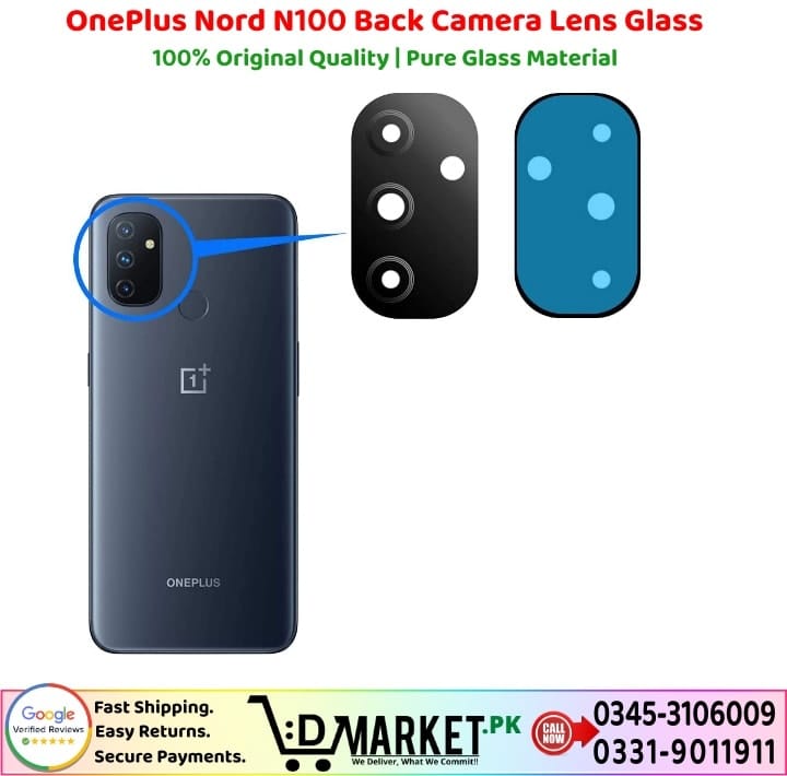 OnePlus Nord N100 Back Camera Lens Glass Price In Pakistan OnePlus Nord N100 Back Camera Lens Glass Price In Pakistan