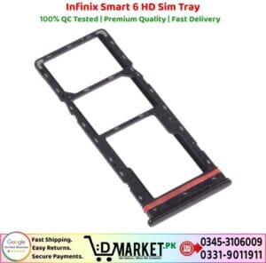 Infinix Smart 6 HD Sim Tray | Original | 2025 Exclusive!!