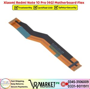 Xiaomi Redmi Note 10 Pro 4G Motherboard Flex Strip | 2025 Exclusive!!