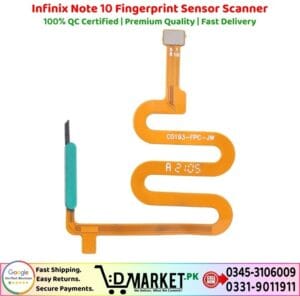 Infinix Note 10 Fingerprint Sensor Scanner | 2026 Exclusive!!