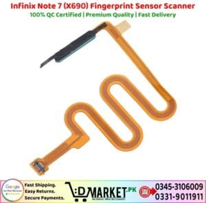Infinix Note 7 (X690) Fingerprint Sensor Scanner | 2026 Exclusive!!