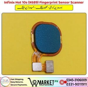 Infinix Hot 10s X689 Fingerprint Sensor Scanner | 2026 Exclusive!!