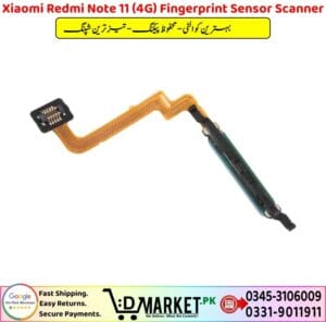 Xiaomi Redmi Note 11 4G Fingerprint Sensor Scanner | 2026 Exclusive!!