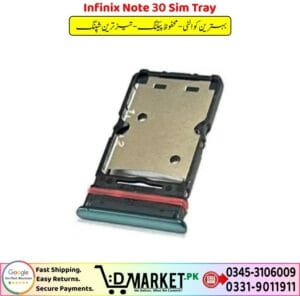 Infinix Note 30 Sim Tray | Original | 2025 Exclusive!!