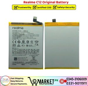 Realme C12 Original Battery | 2026 Exclusive!!