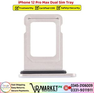 IPhone 12 Pro Max Dual Sim Tray | Original | 2025 Exclusive