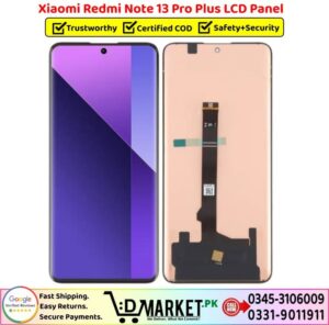 Xiaomi Redmi Note 13 Pro Plus LCD Panel Unit Combo | 2025 Exclusive!!